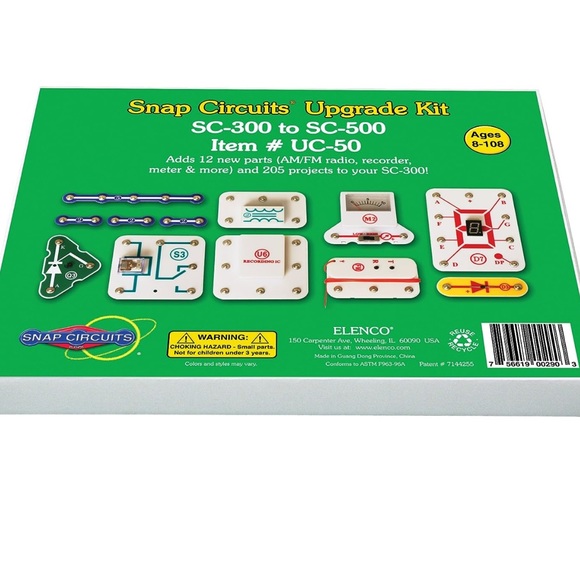 snap Circuits | Other | Snap Circuits Uc5 Electronics Exploration ...